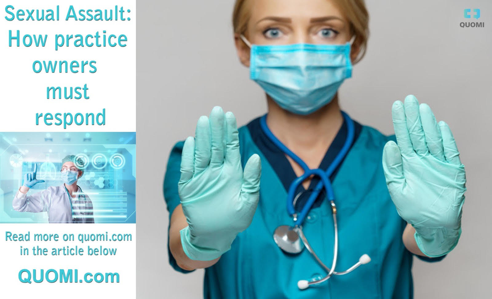 Sexual Assault: How Practice Owners Must Respond - Quomi - Healthcare ...