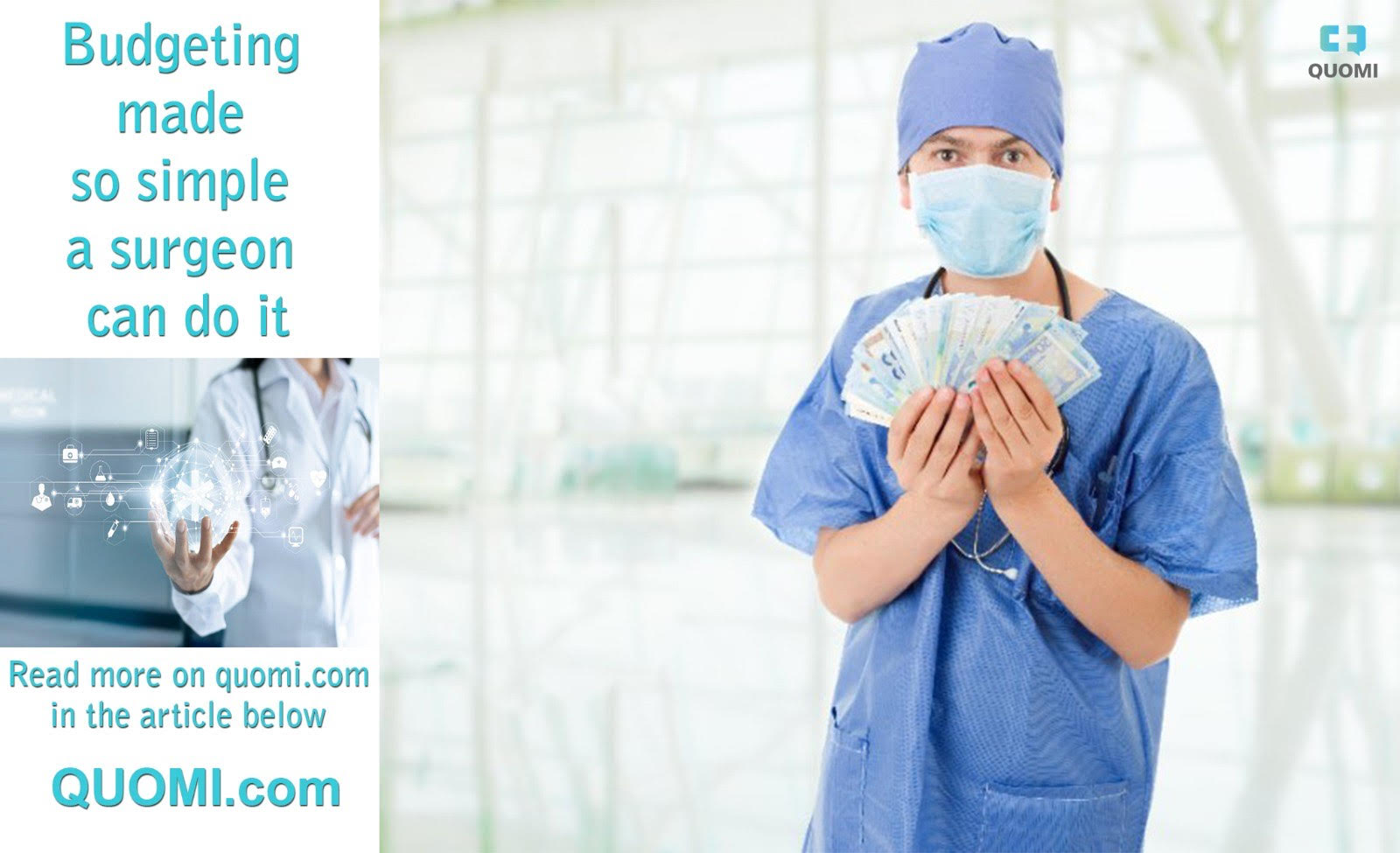 Budgeting Made So Simple A Surgeon Can Do It – Quomi – Healthcare meets ...