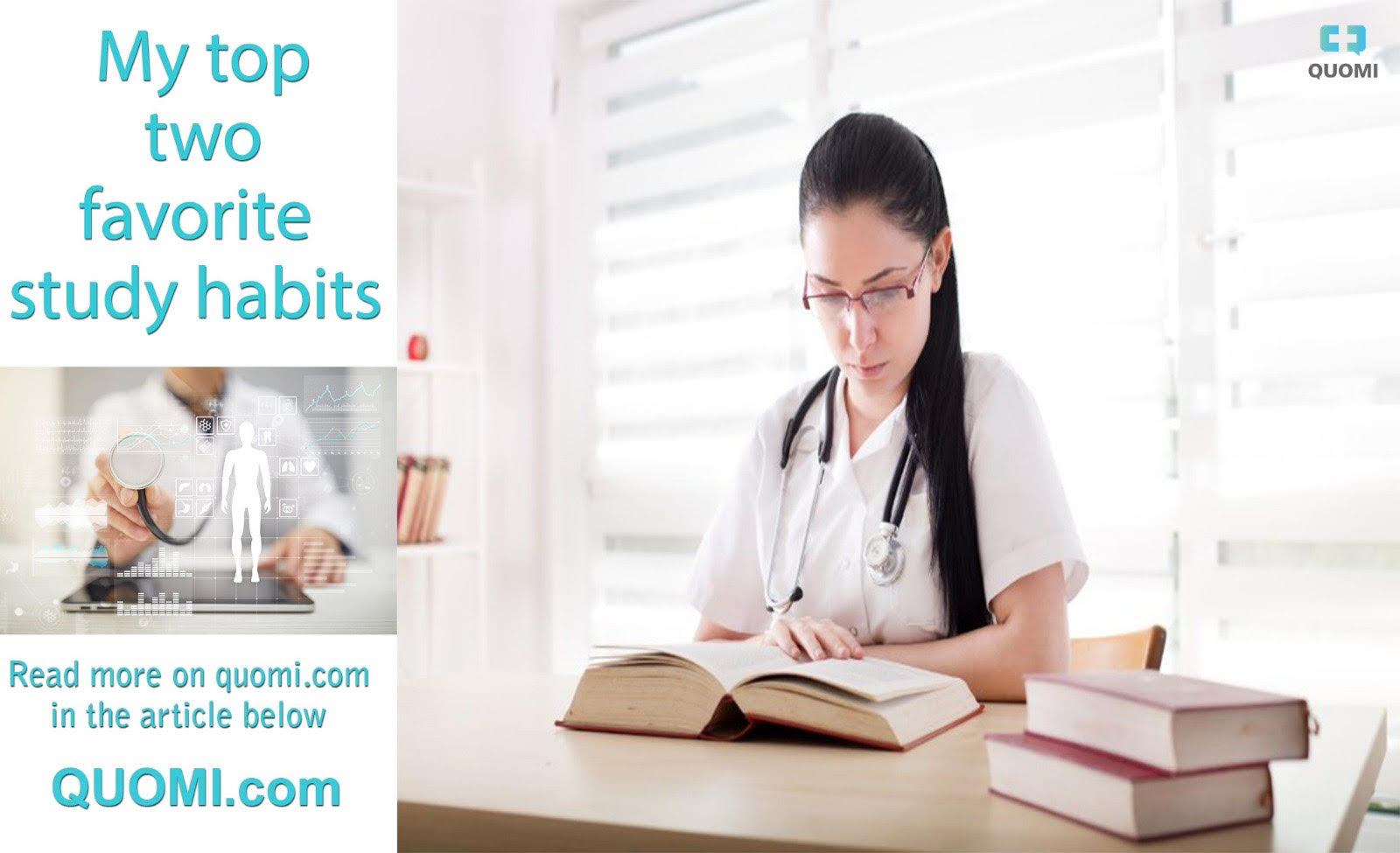 My Top Two Favorite Study Habits - Quomi - Healthcare meets Social