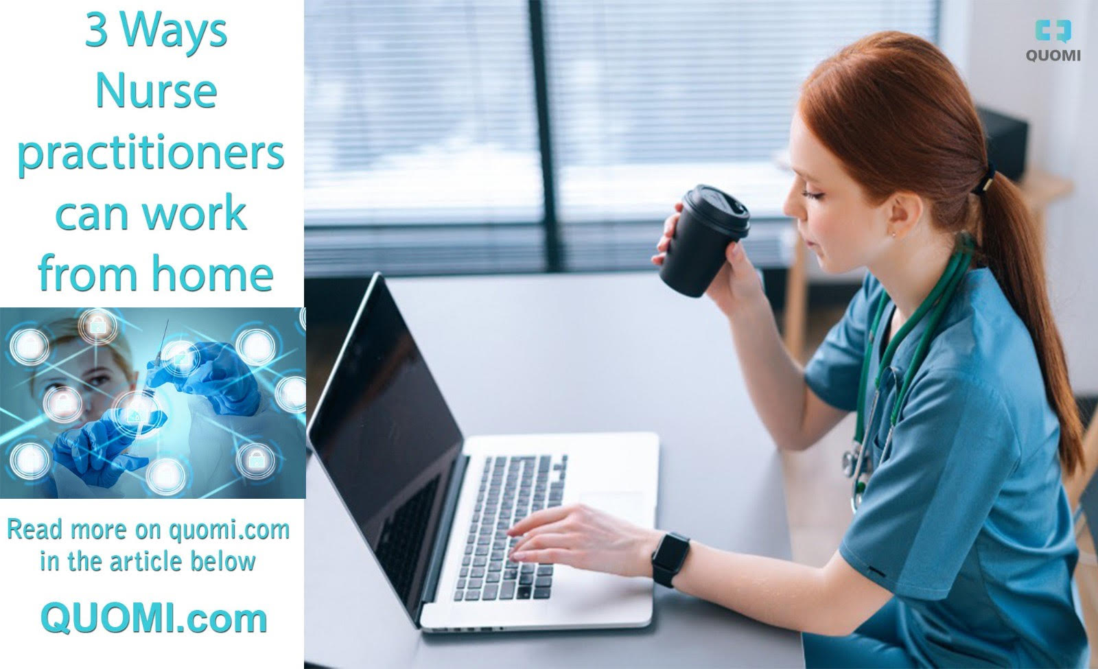 3 Ways Nurse Practitioners Can Work from Home - Quomi - Healthcare ...