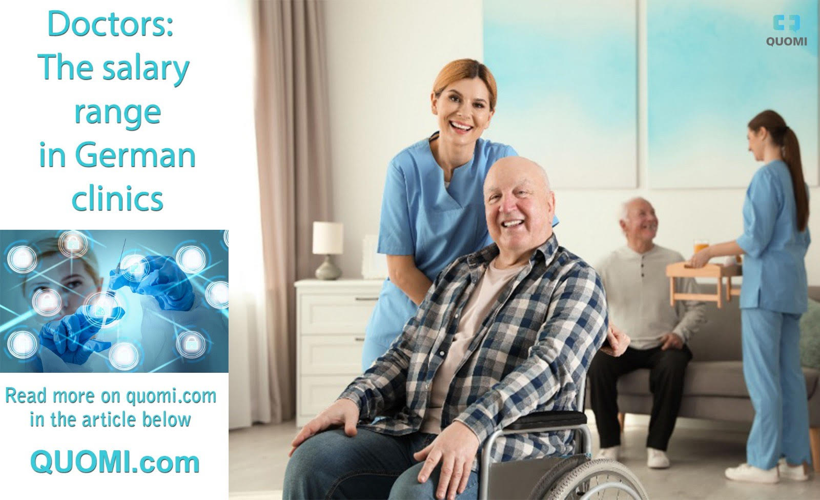 Doctors: The salary range in German clinics – Quomi – Healthcare meets ...