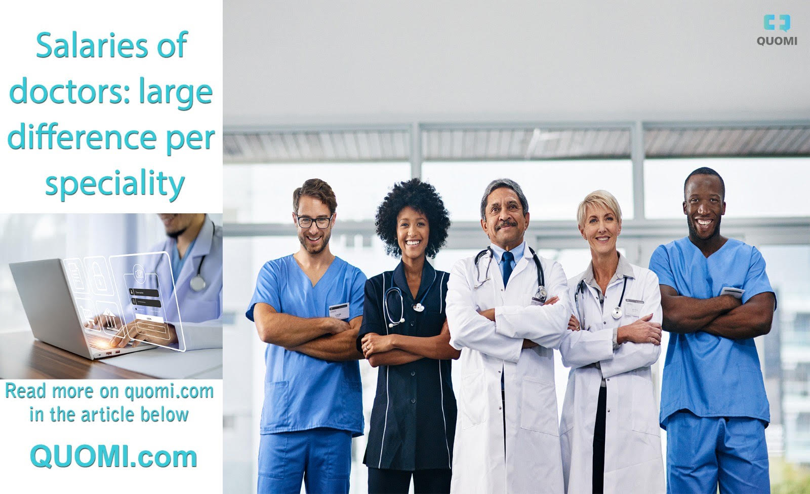 Salaries of doctors: large differences per specialty – Quomi ...