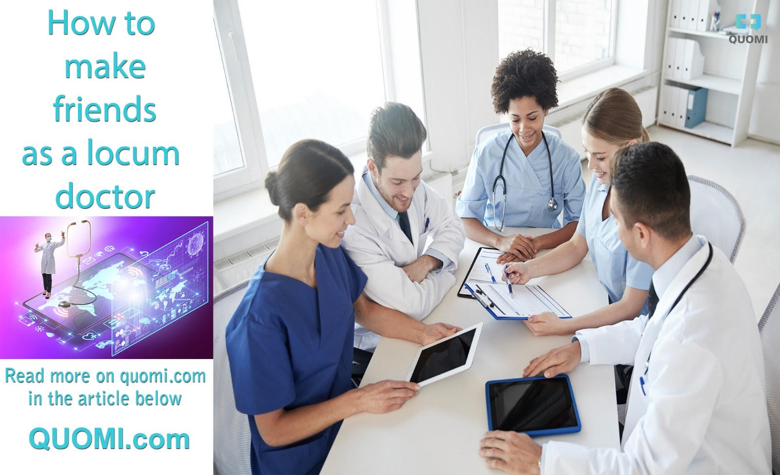 How to Make Friends as a Locum Doctor – Quomi – Healthcare meets Social