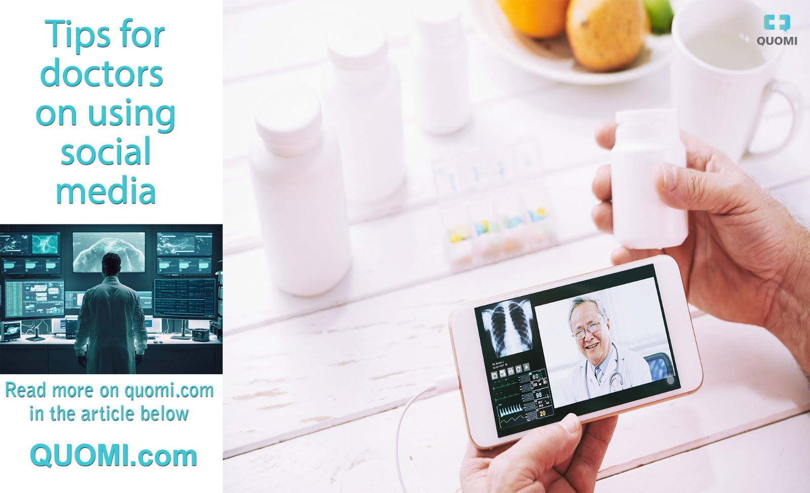 Tips for doctors on using social media - Quomi - Healthcare meets Social