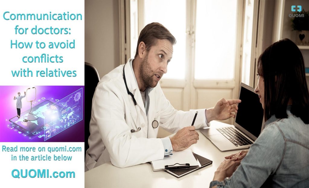 Communication for doctors: How to avoid conflicts with relatives ...