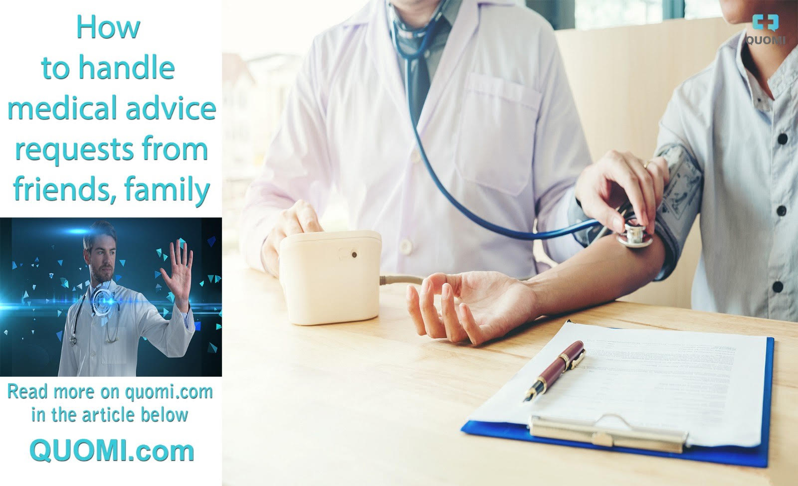 How to handle medical advice requests from friends, family - Quomi ...