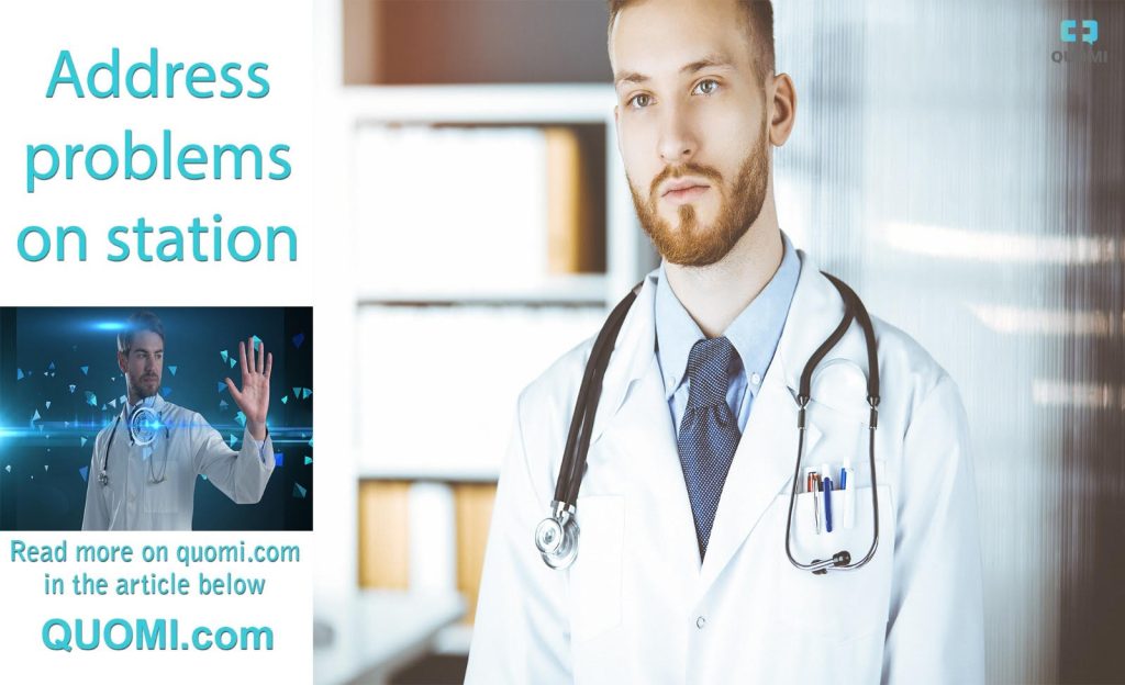 Address problems on station – Quomi – Healthcare meets Social