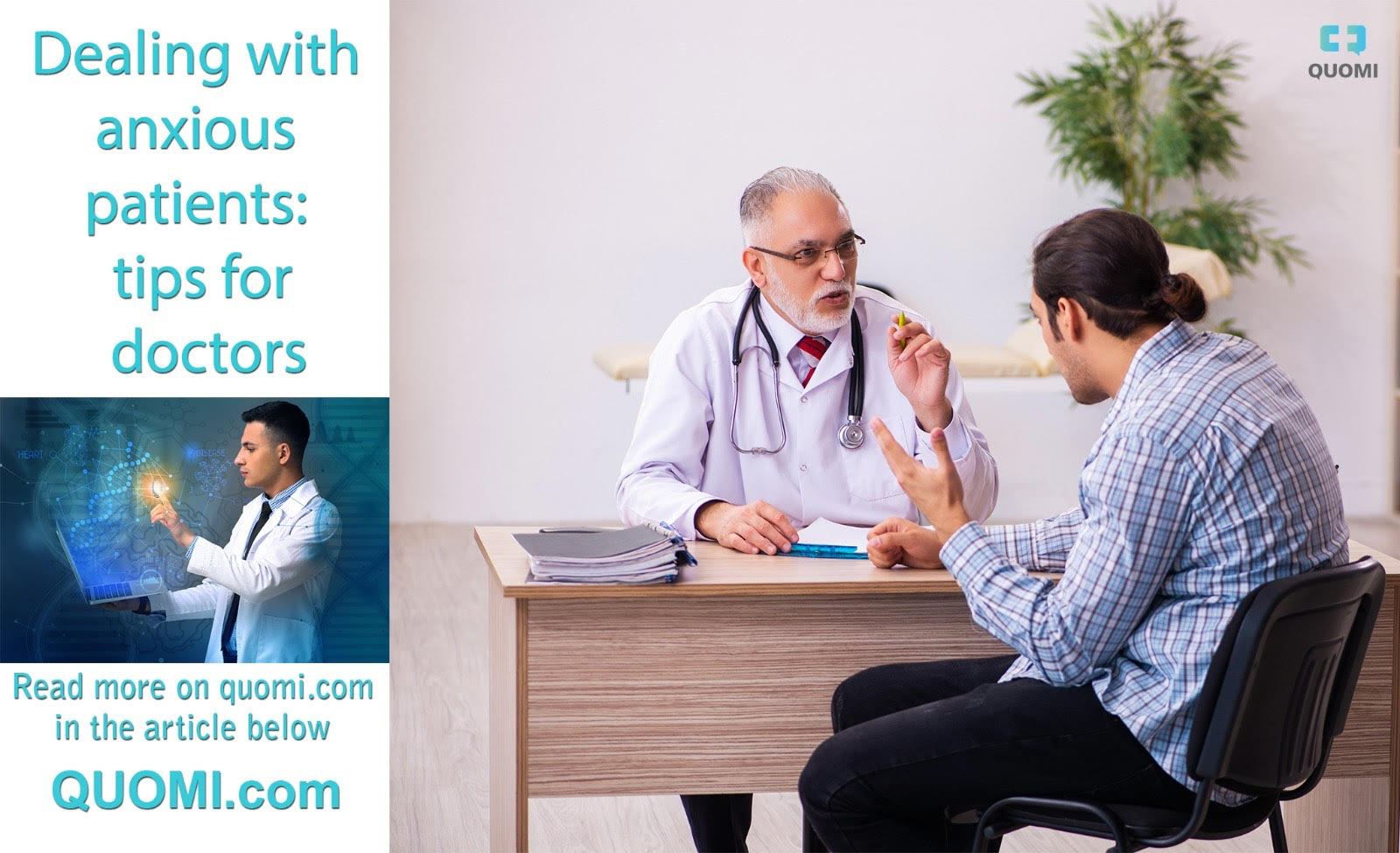 Dealing with anxious patients: tips for doctors - Quomi - Healthcare ...
