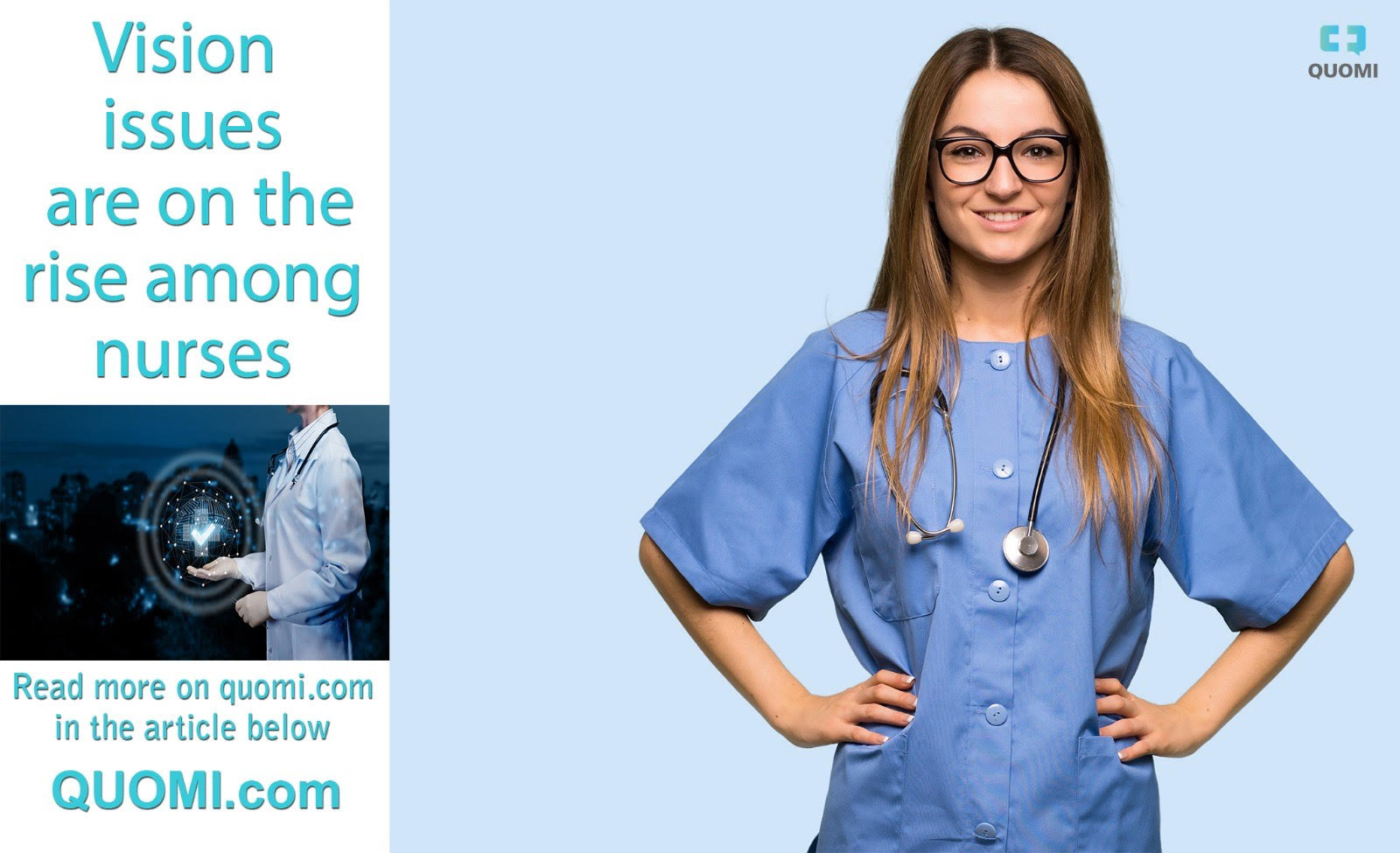 Vision Issues Are on The Rise Among Nurses – Quomi – Healthcare meets ...