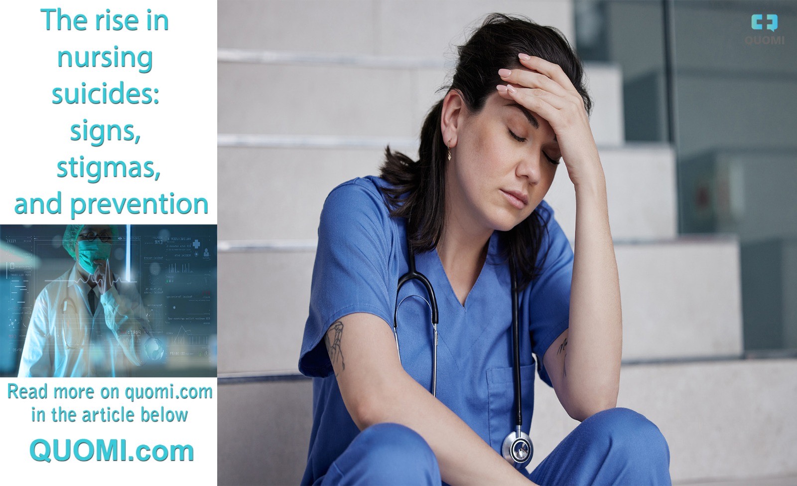 The Risk of Nurse Suicide: Signs, Stigmas, and Prevention – Quomi ...