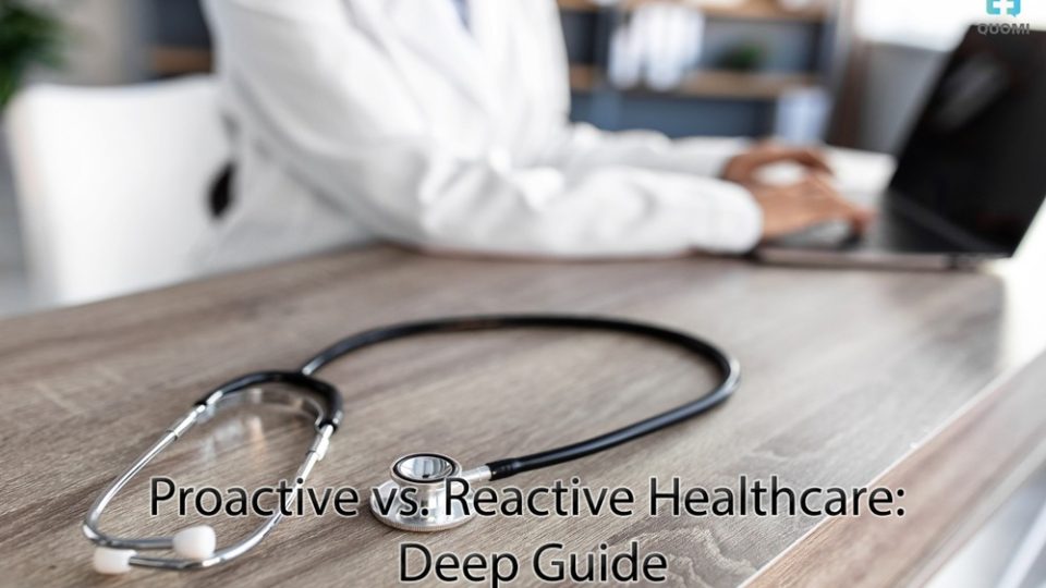 Proactive vs. Reactive Healthcare: Deep Guide - Quomi - Healthcare ...