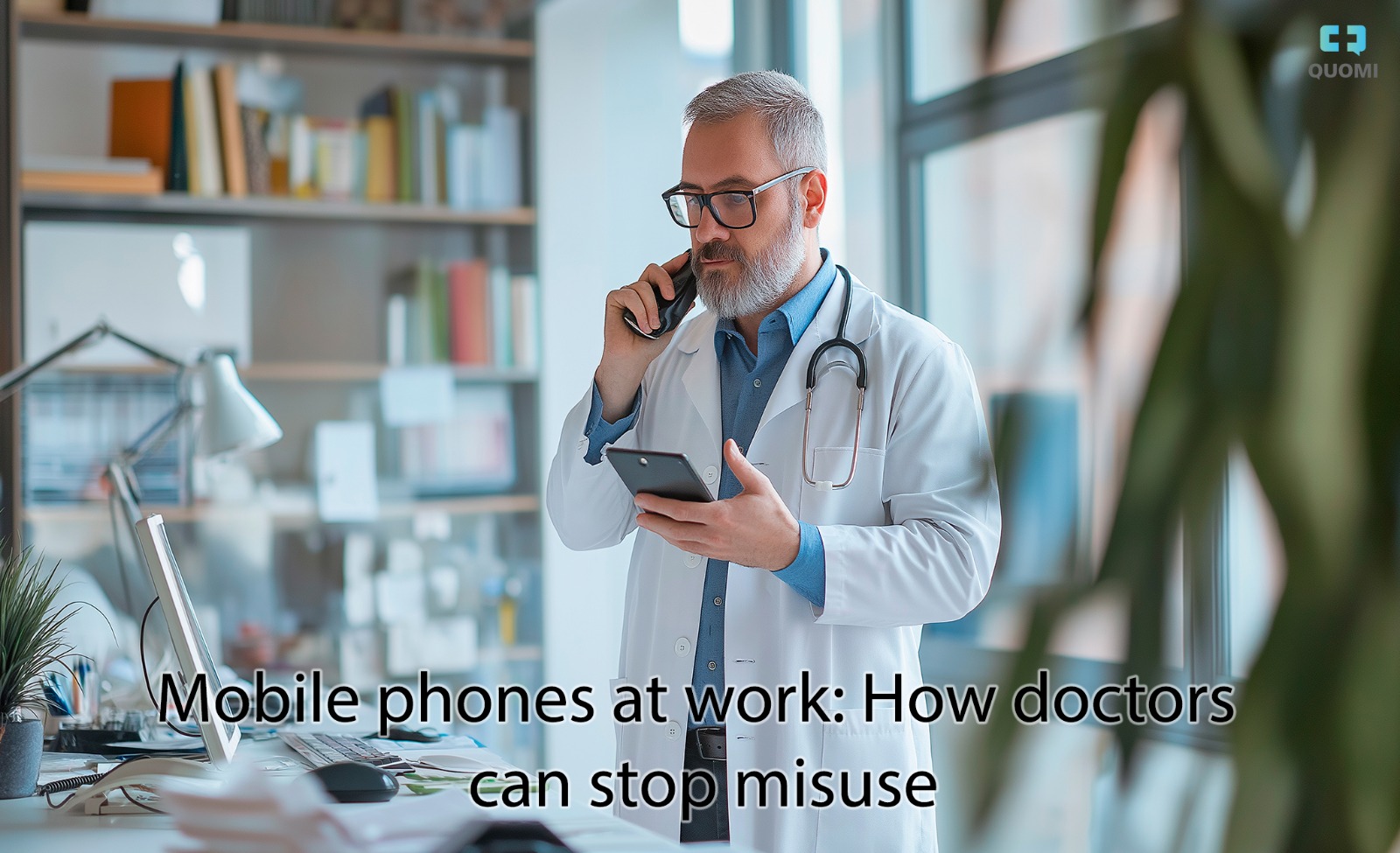 How doctors can stop misuse mobile phones practice teams - Quomi ...